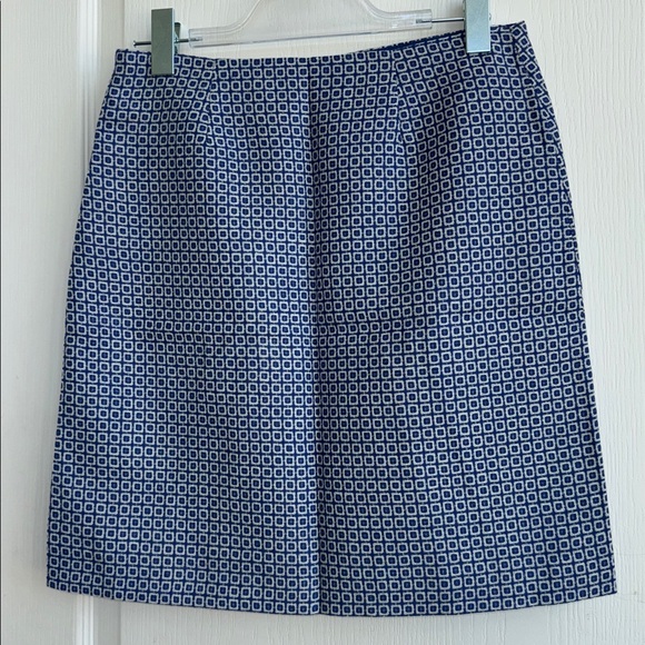 Boden | Skirts | Boden Blue British Woollinen Blend Miniskirt | Poshmark